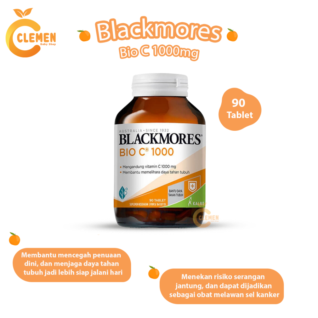 Jual Blackmores Bio C 1000mg (Isi 90 Tablet) | Shopee Indonesia