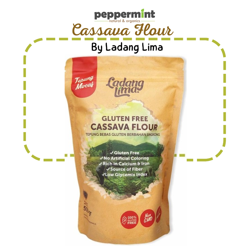 Jual Ladang Lima Cassava Flour ( 500 gr ) / Tepung Serbaguna | Shopee ...