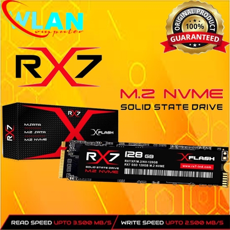 Jual SSD M2 NVME / M.2 NVME/ M2NVME 128GB RX7 RESMI (GARANSI 3 TAHUN ...