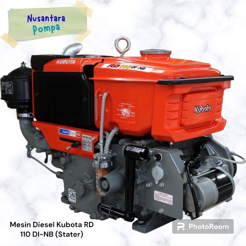 Jual Mesin Diesel Kubota RD 110 DI-NB (Radiator Stater) | Shopee Indonesia