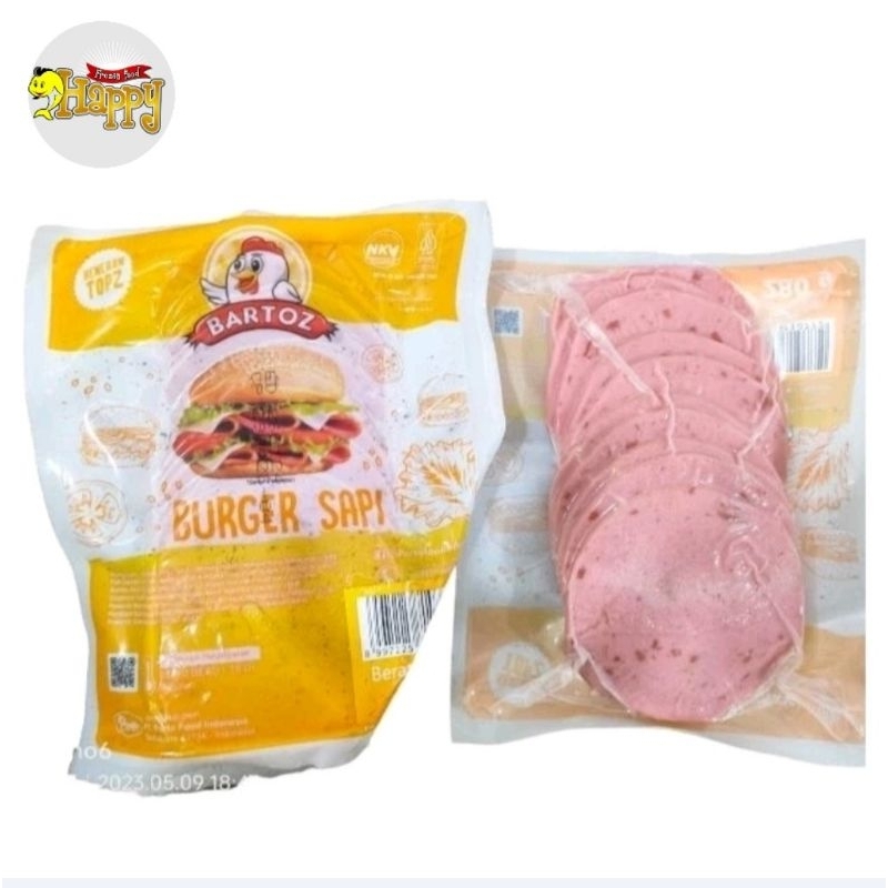 Jual Bartoz Beef Burger Sapi Isi 10 (250 gr) | Shopee Indonesia