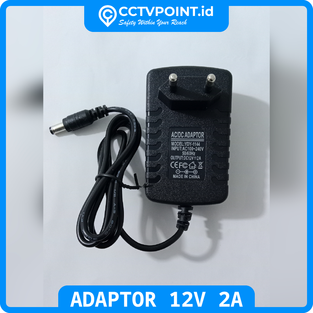 Jual Adaptor 12V 2A DC Adaptor CCTV DVR Adaptor 2 Ampere | Shopee Indonesia