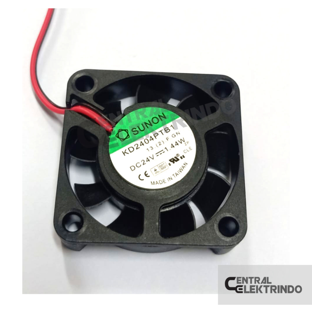 Jual Fan Dc 24v 4x4 / 12v 5x5 cm | Kipas Dc 24Volt 4 / 12volt 5 cm ...