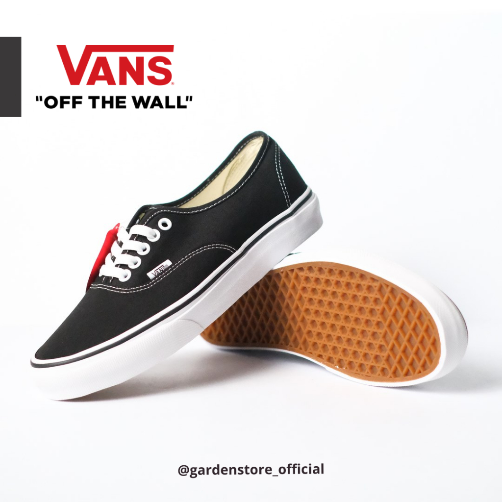 Jual SEPATU VANS AUTHENTIC BLACK WHITE //BNIB //100% ORIGINAL | Shopee ...