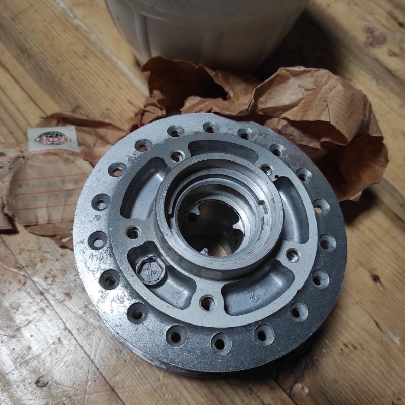 Jual tromol teromol depan Honda gl 100 gl 125 original baru | Shopee ...