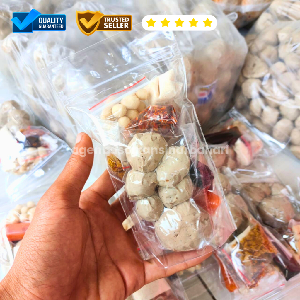 Jual BAKSO / BASO IKAN SINAR BAHARI BANDUNG Isi 1 Bakso Ikan Besar + 5 ...