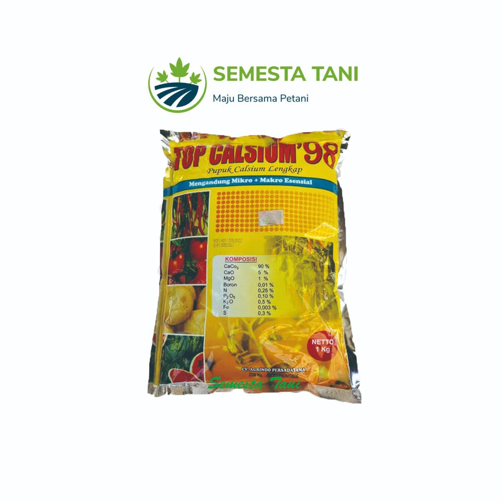 Jual Pupuk Calsium Lengkap TOP CALSIUM 98 1 kg | Shopee Indonesia