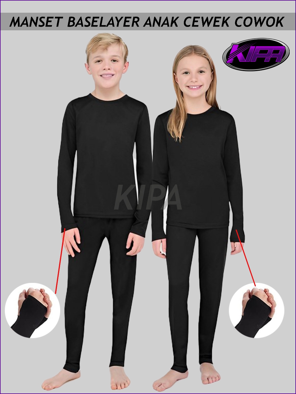 Jual Baju Manset Anak Cewek Cowok / Manset Kids / Baselayer Anak Kids ...