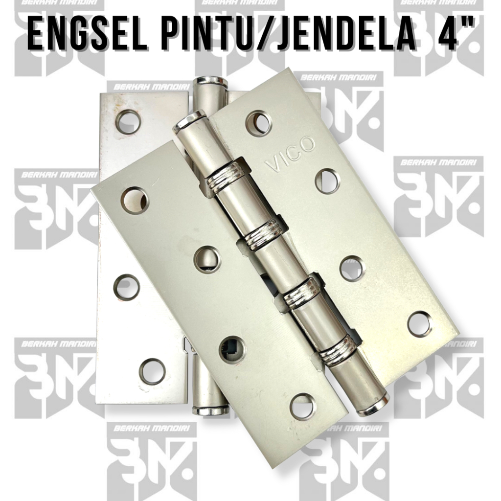 Jual Vico Engsel Pintu Engsel Jendela Kayu Panjang 4 Inch Bahan Tebal ...