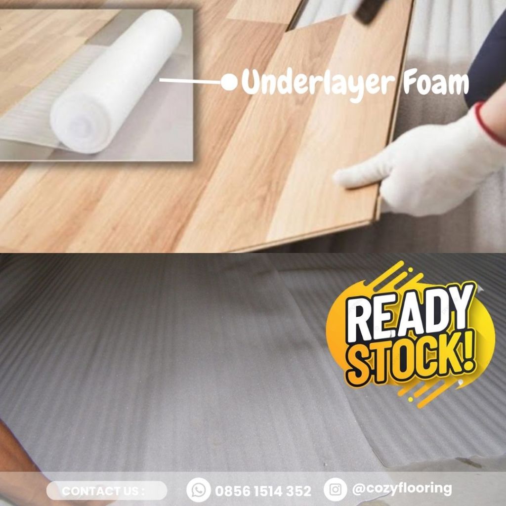 Jual Underlayer Foam / Foam Lantai SPC / Parket | Shopee Indonesia