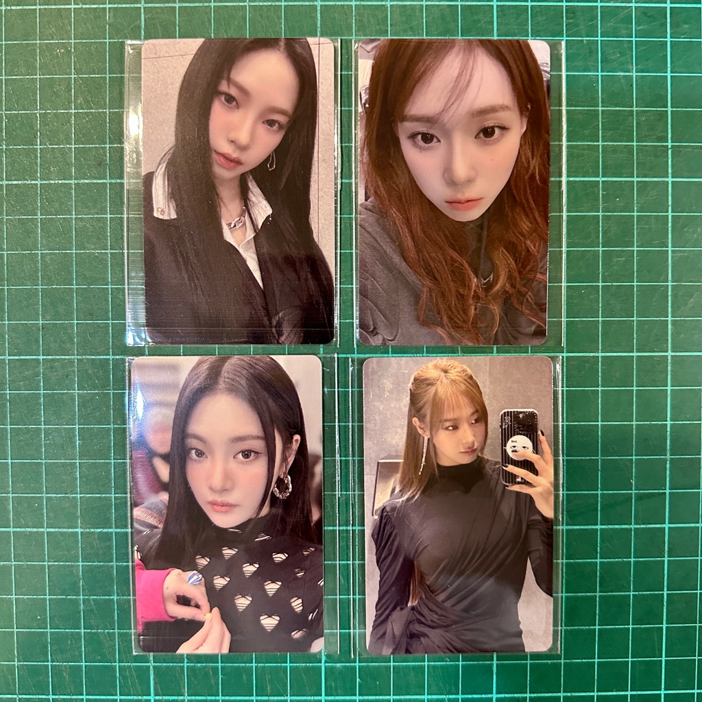 Jual AESPA - Drama Photocard PC POB WEVERSE UNBOXING | Shopee Indonesia