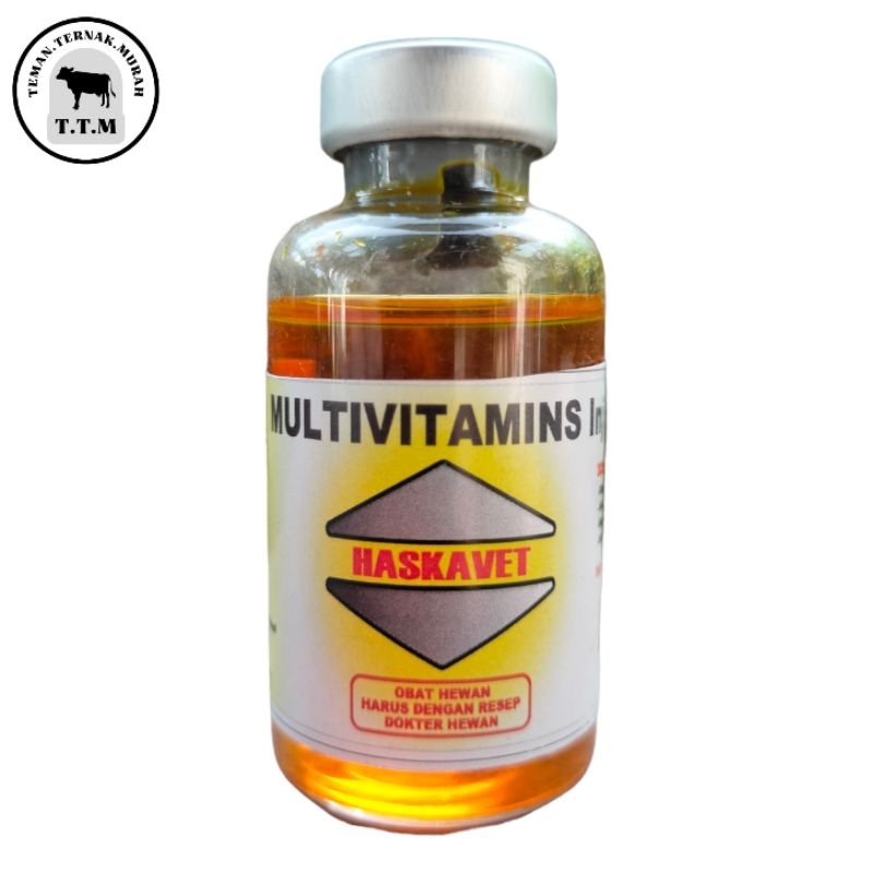 Jual Vitamin penambah nafsu makan sapi kambing dll 20mL - Multivitamin ...