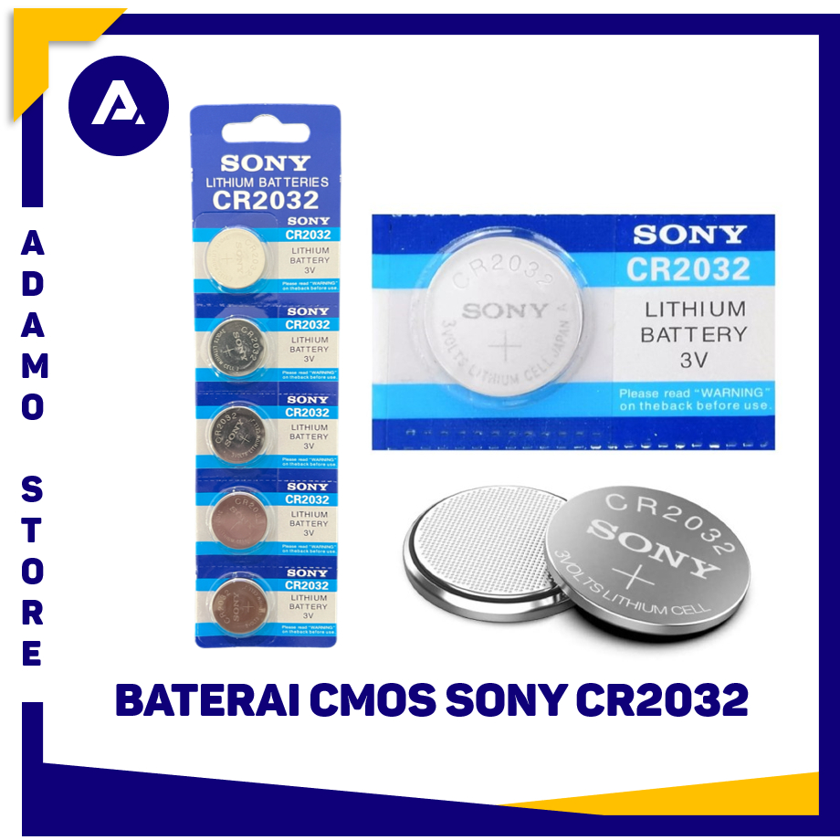 Jual Baterai CMOS Sony CR2032 Lithium 3V | Shopee Indonesia
