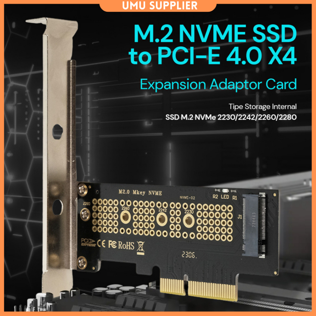 Jual (UMU SUPPLIER) SANJI PCI EXPRESS X4 M.2 NVME SSD NGFF M KEY M2 ...