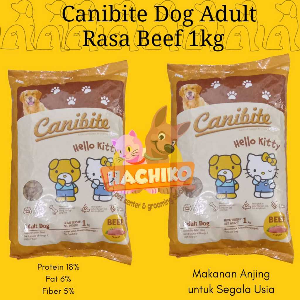 Jual Canibite Adult Beef 1kg (FRESH PACK) | Shopee Indonesia
