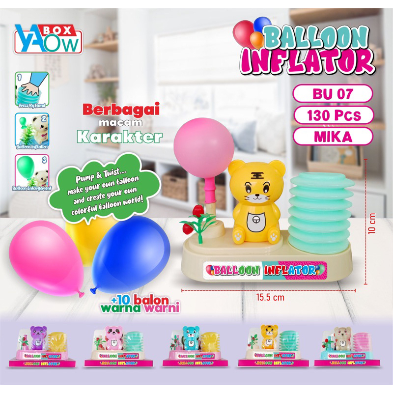 Jual BALON INFLATOR BU 07 POMPA BALON / MAINAN | Shopee Indonesia