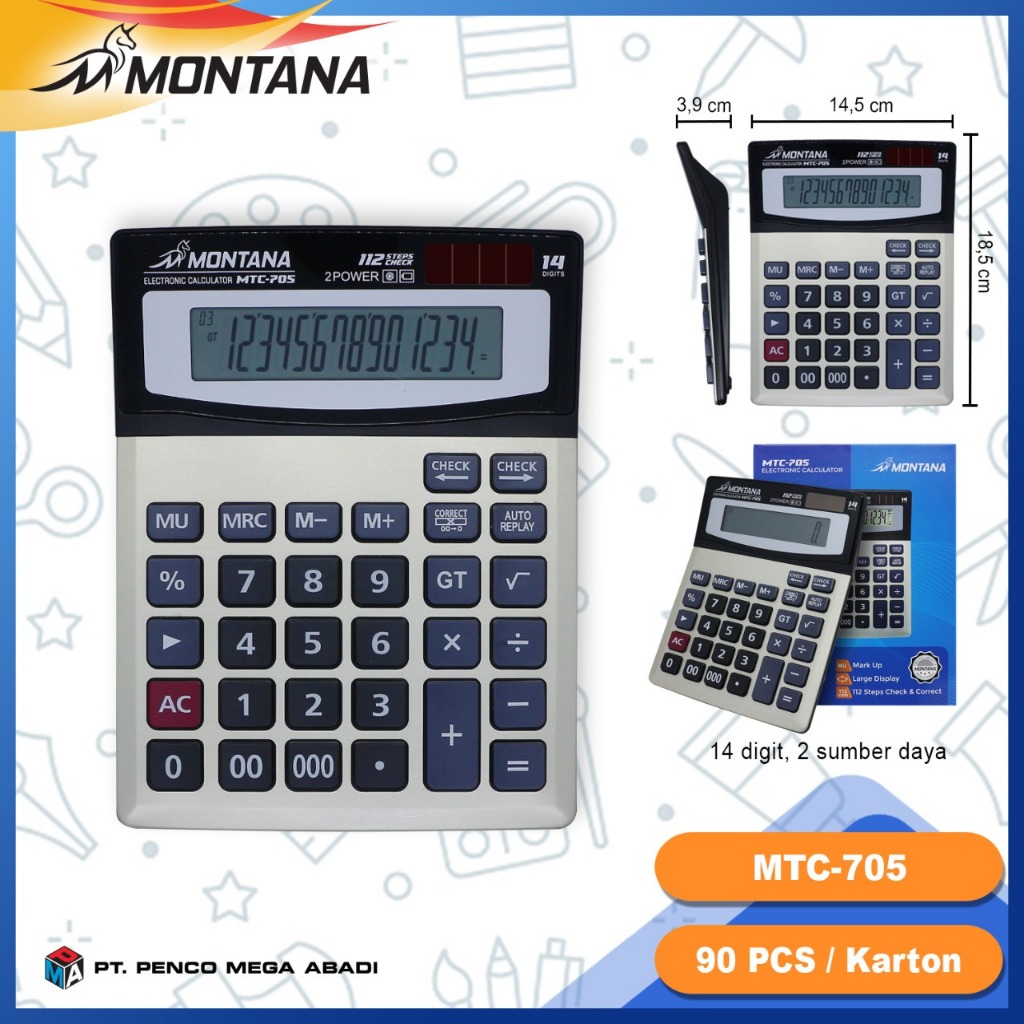 Jual Kalkulator Calculator 512 12 Digit / 500 10 DIGIT | Shopee Indonesia