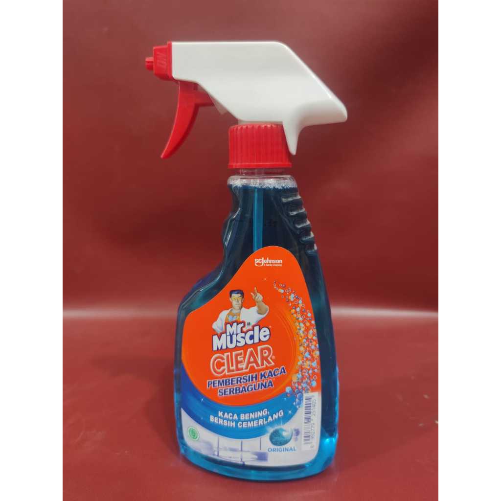 Jual Mr Muscle Clear Pembersih Kaca 500ml - Pembersih Kaca Lemon ...