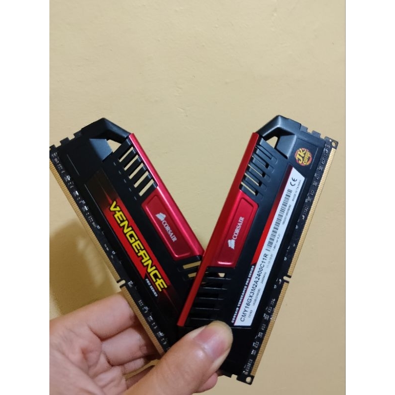Jual RAM CORSAIR PRO Series 8GB DDR3 || 4GB X 2 KEPING | Shopee Indonesia