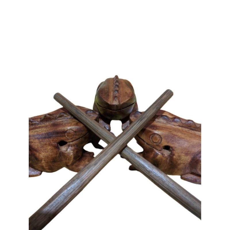 Jual Sound Frog - alat musik perkusi alat musik Tradisional. Suara ...