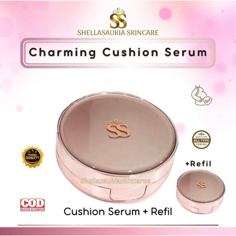 Jual SS Skin Charming Serum Cushion + Refill | Shopee Indonesia