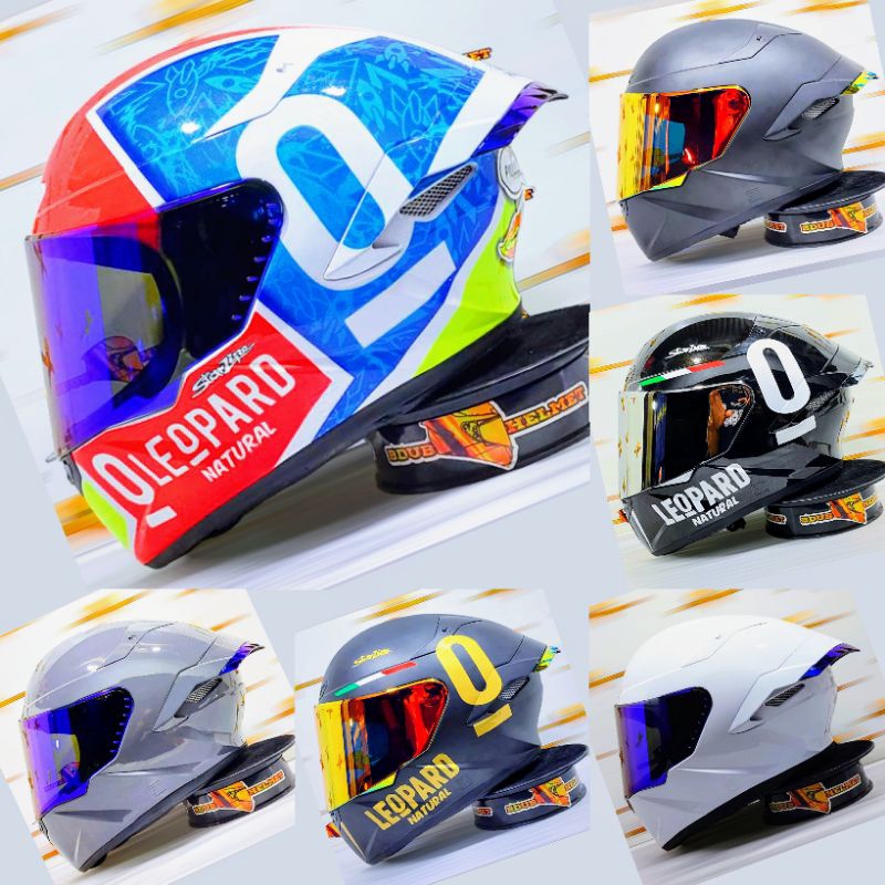 Jual Helm full face TTC | TT COURSE kbr paket ganteng | Shopee Indonesia