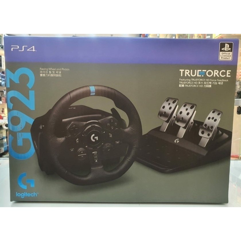 Jual Logitech G923 TRUEFORCE SIM Racing Wheel and Pedals For PS4 / PS5 / PC | Shopee Indonesia