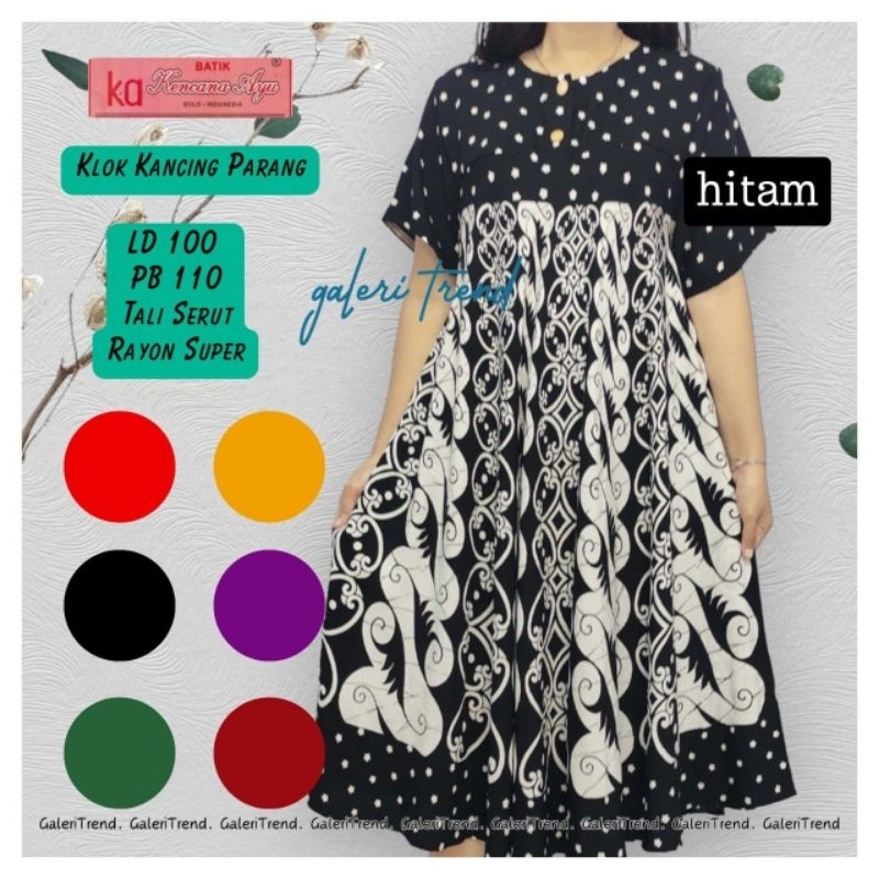 Jual Jual Daster Klok Kancing Parang Kencana Ayu Original Berlabel ...