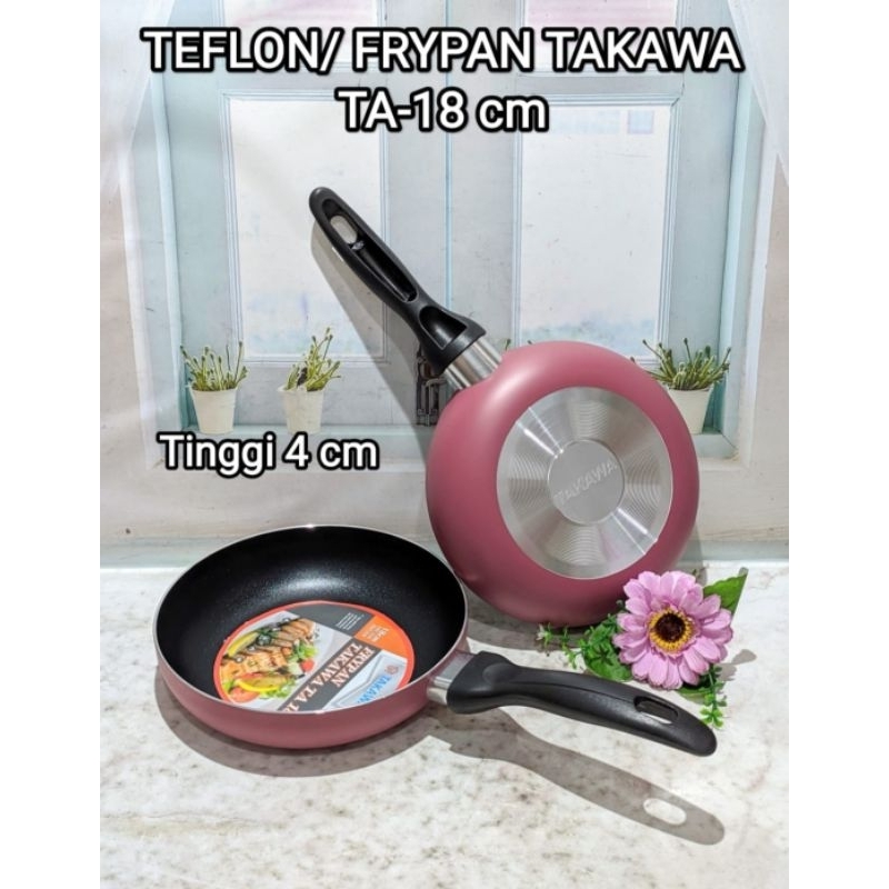 Jual Teflon Takawa Satuan Ukuran 18 Cm | Shopee Indonesia