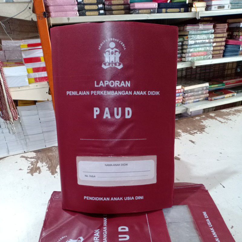 Jual Sampul Raport PAUD/Sampul Buku Laporan Penilaian PAUD ukuran B5 | Shopee Indonesia