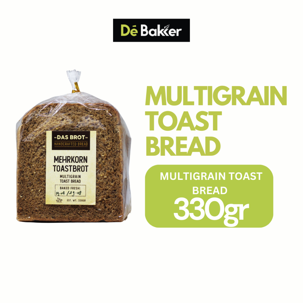 Jual Debakker Toast Multigrain Roti Tawar Gurih - Healthy Food - Diet ...