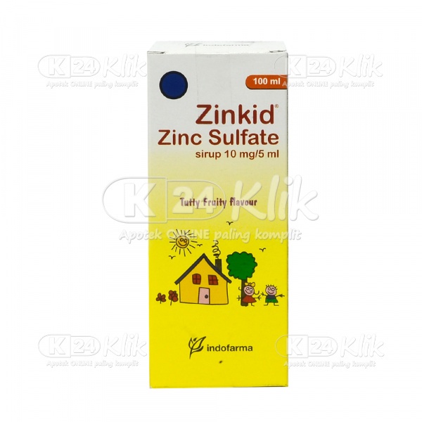 Jual Zinkid 10mg/5ml Sirup 100ml (per Botol) | Shopee Indonesia