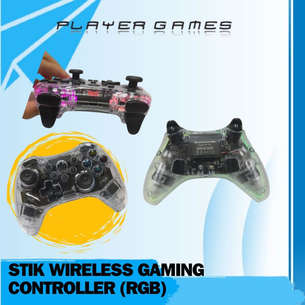 Jual Stick Wireless Controller RGB PS3 | Shopee Indonesia