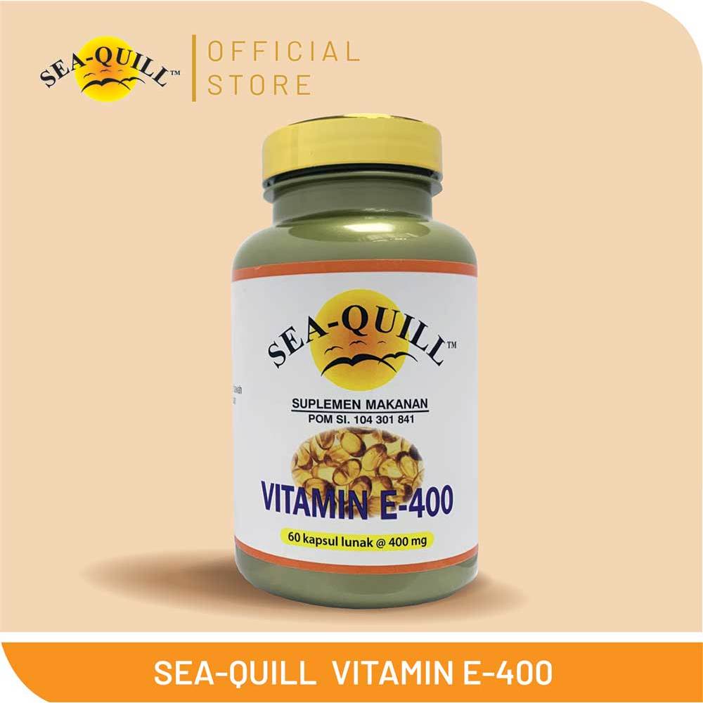 Jual Sea Quill VITAMIN E 400 IU 30 softgel | Shopee Indonesia
