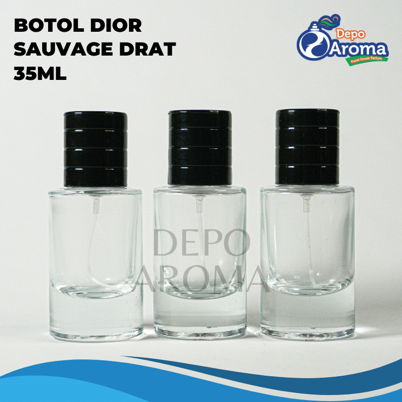 Jual Botol Parfum Dior Sauvage Drat Tutup Hitam 35ml | Shopee Indonesia