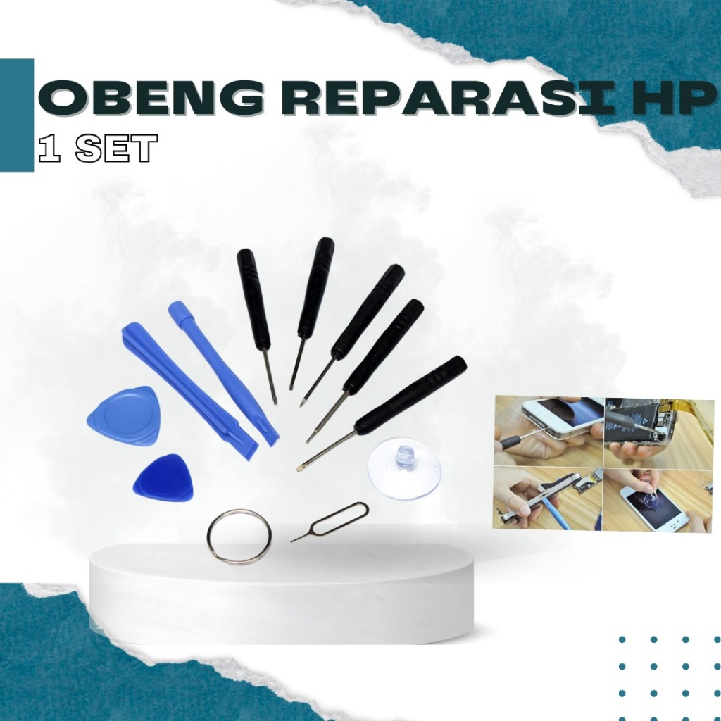 Jual Screwdriver Service Elektronik Obeng Reparasi Jam HP PC TV Mini ...