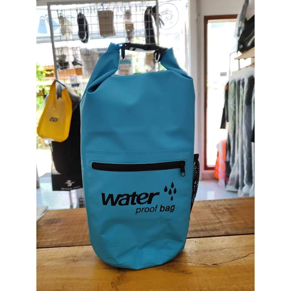 Jual Dry Bag 10 Liter Drybag Tas Anti Air 10L Outdoor Waterproof Bucket Extra Pocket 10 L Scuba ...