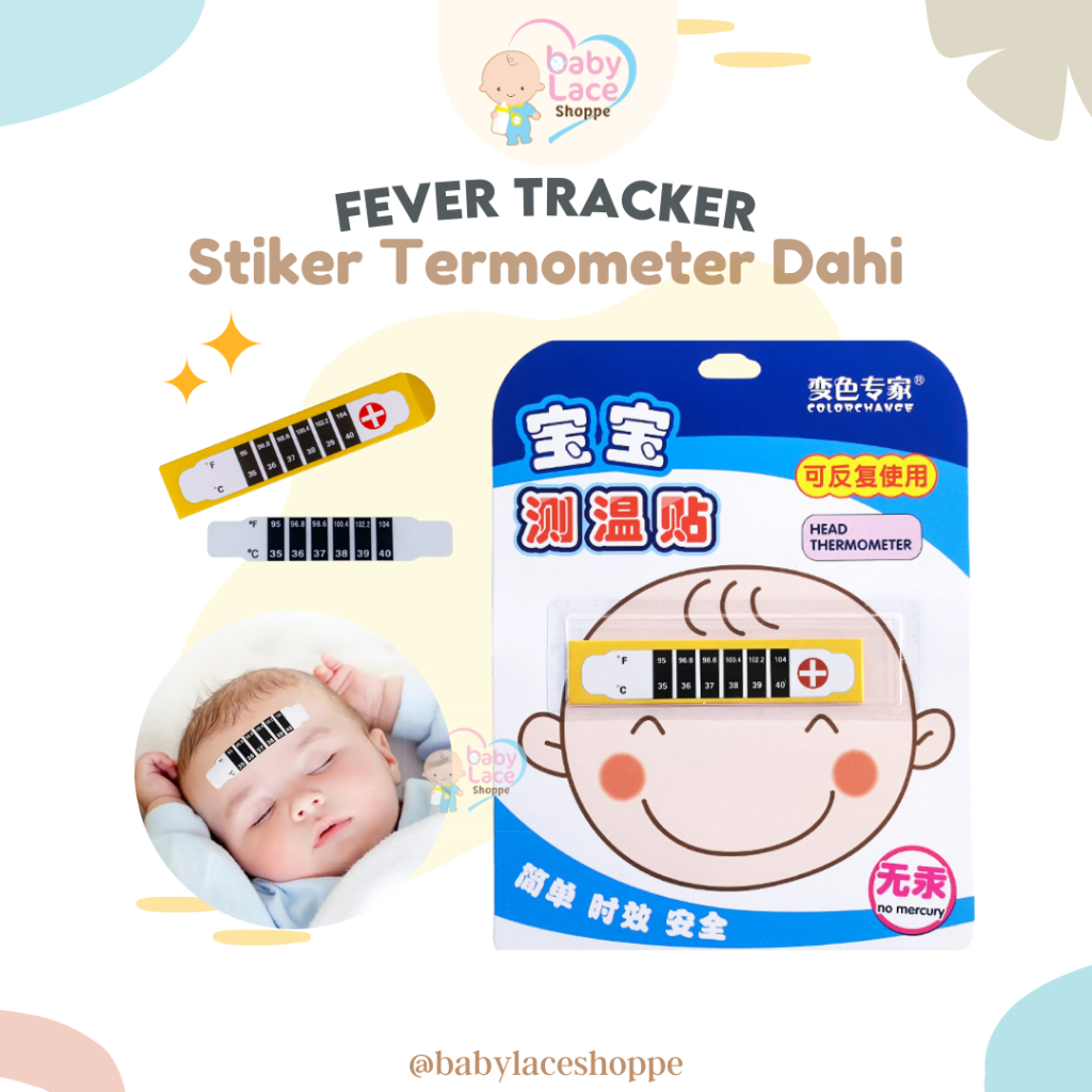 Jual Fever Tracker - Head Thermometer HITAM PUTIH / Alat Ukur Suhu ...