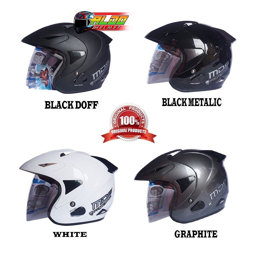Jual HELM MDS PROTECTOR / HELM HALF FACE / HELM MDS MDS PROTECTOR MDS ...