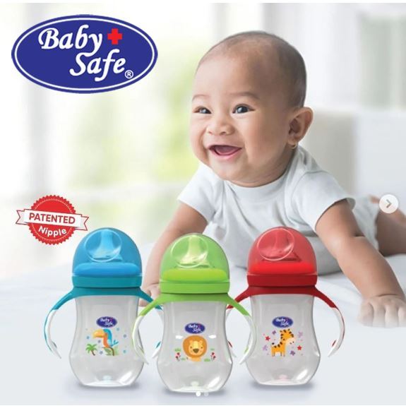 Jual BABY SAFE Milk Flow System Wide Neck Bottle WN06 - 260 ml ...