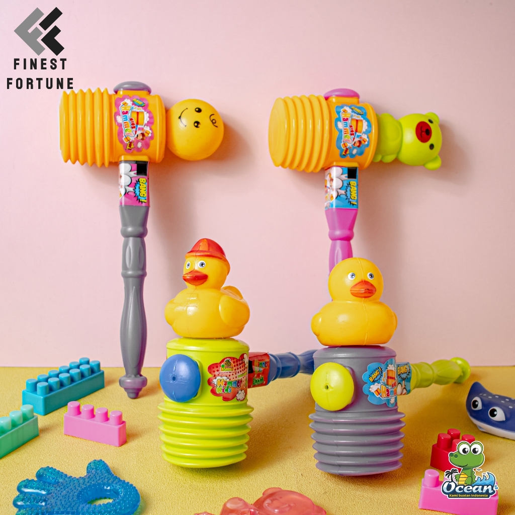 Jual MAINAN ANAK HAMMER/PALU BUNYI (OCEAN TOY) | Shopee Indonesia