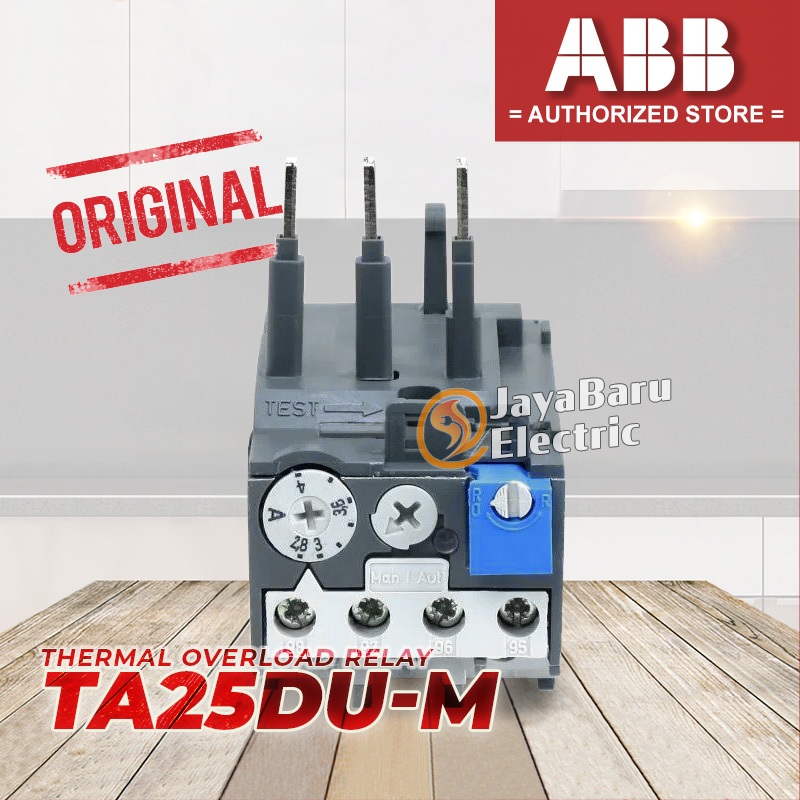 Jual Thermal Overload Relay ABB TA25DU TA25DU-4 TA25DU-5 TA25DU-6.5 ...