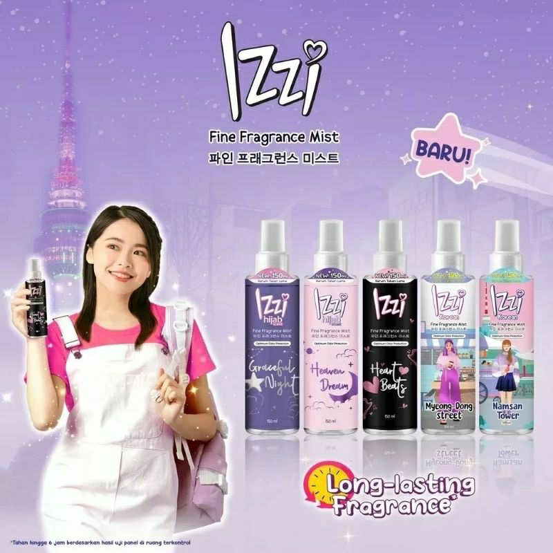 Jual IZZI KOREAN FINE FRAGRANCE MIST 150ML | Shopee Indonesia