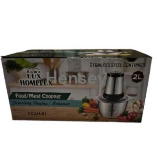 Jual Homelux Chopper Blender Daging Bumbu Penggiling Elektrik Stainless ...