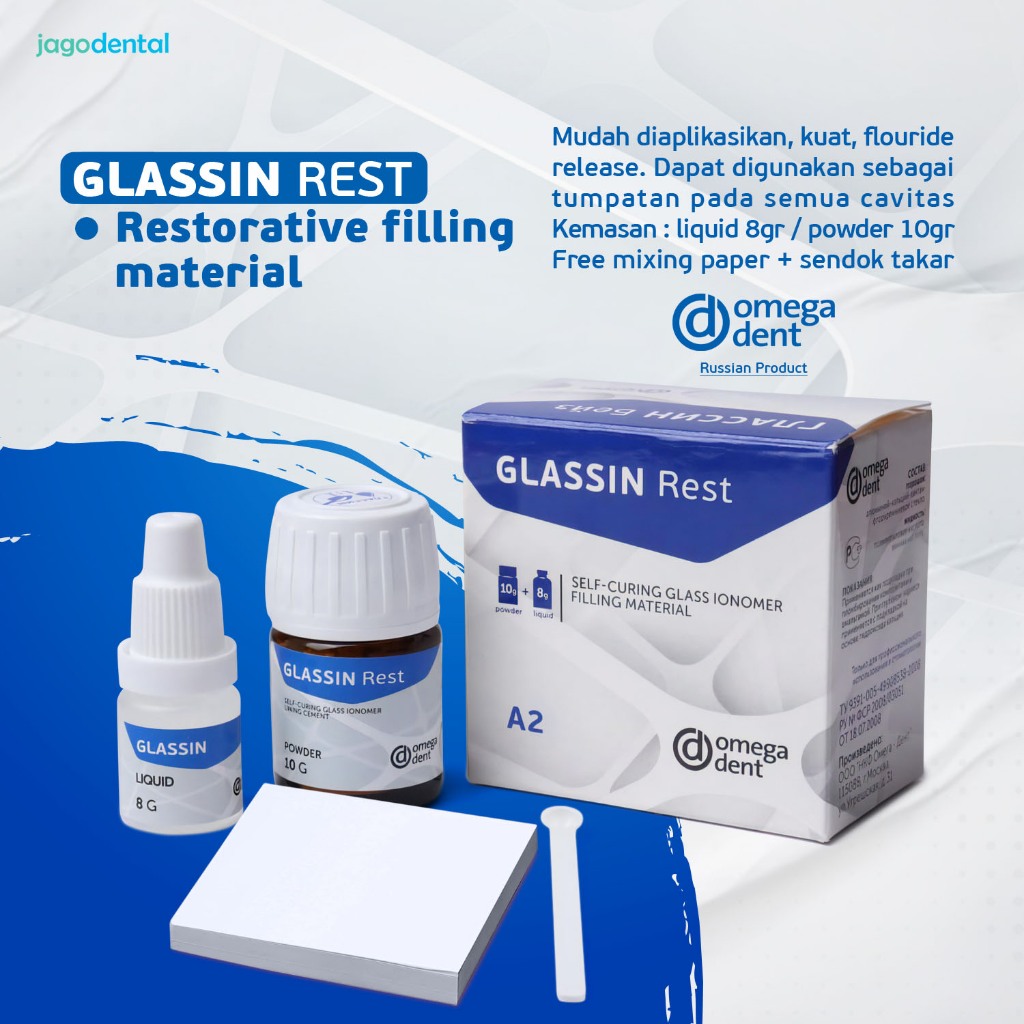 Jual JAGO DENTAL GLASSIONOMER / GIC FILLING CEMENT SELF CURE / serupa ...