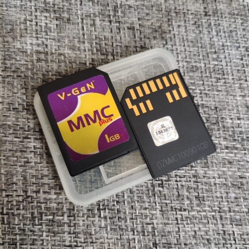 Jual Memory MMC V-gen 1GB 13Pin Multi Media Card 13 Pin Original ...