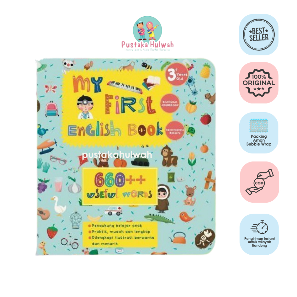 Jual Soundbook My First English Book (Bilingual 3th+) | Shopee Indonesia
