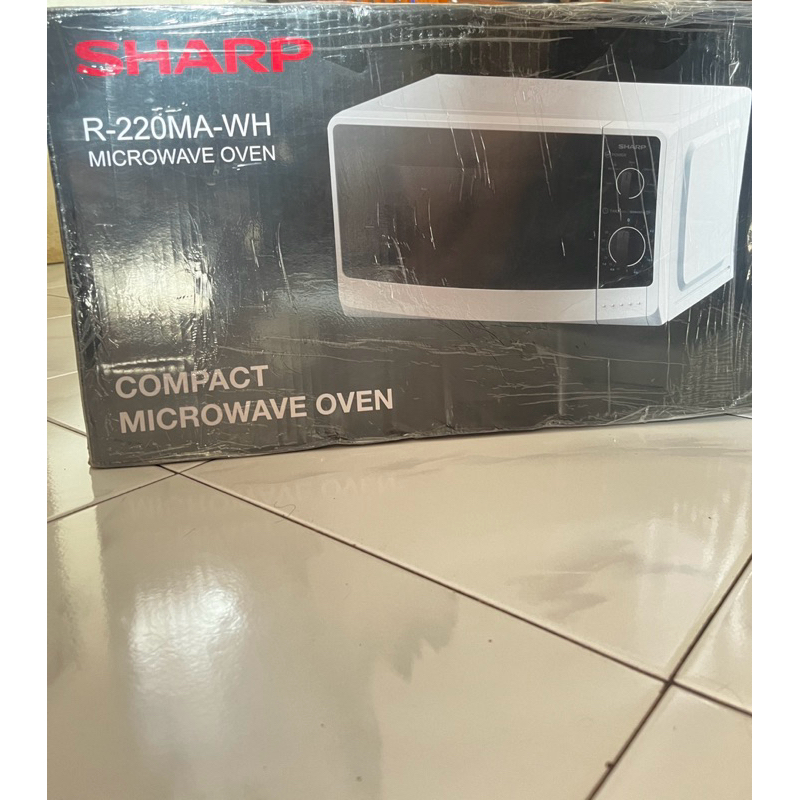 Jual Microwave Sharp R-220MA-WH 20LITER - 100% ASLI | Shopee Indonesia