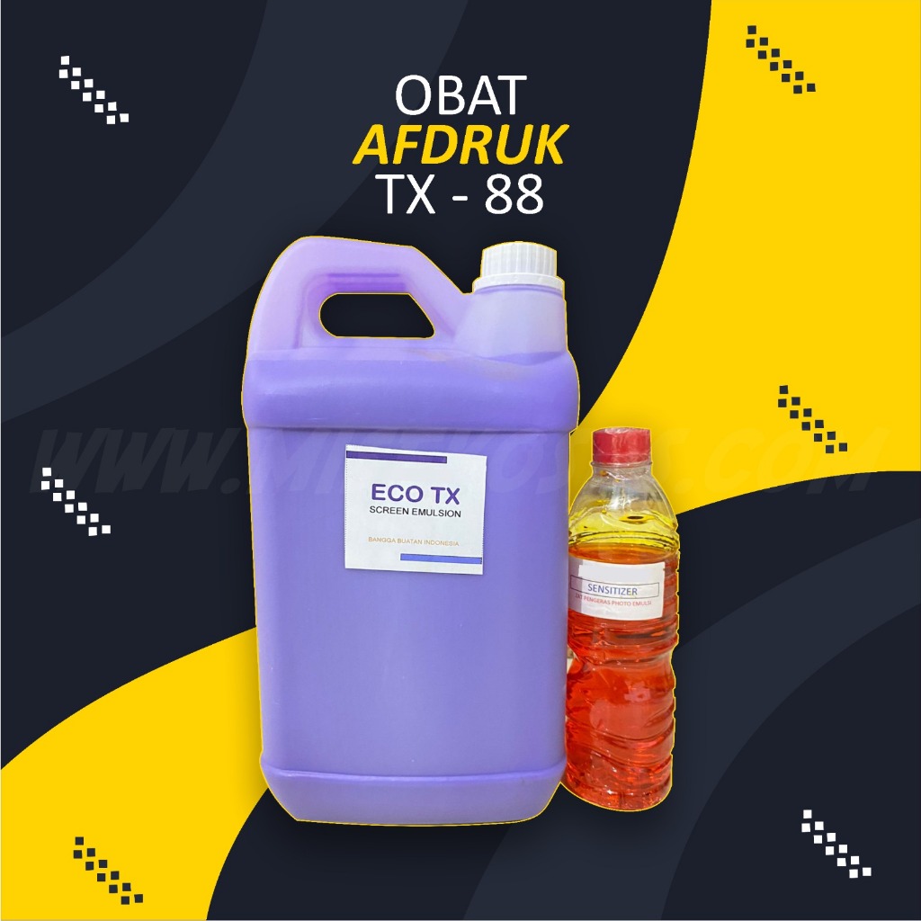Jual Obat Afdruk TX88 kemasan 5KG Direct emulsion | Shopee Indonesia