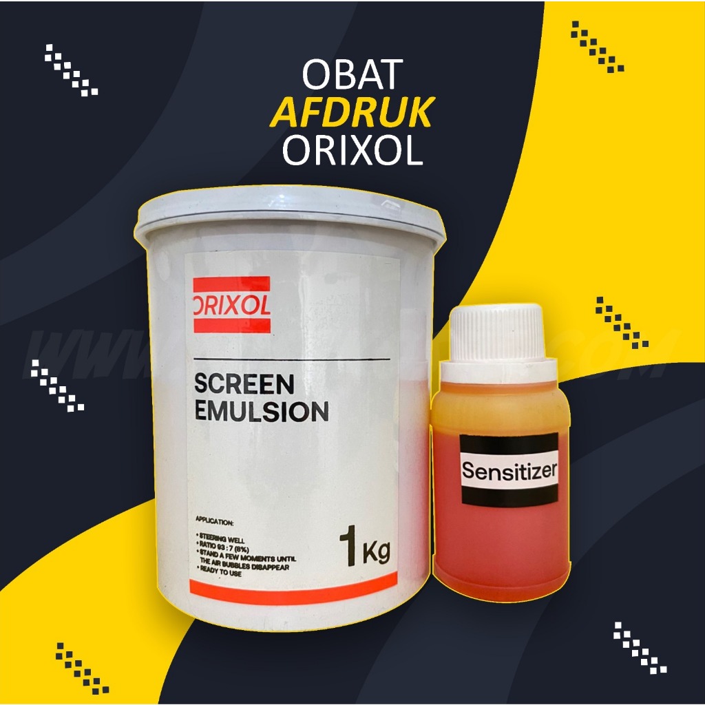 Jual Obat afdruk Orixol Emulsion Orixol 1 kg waterbase dan solventbase ...